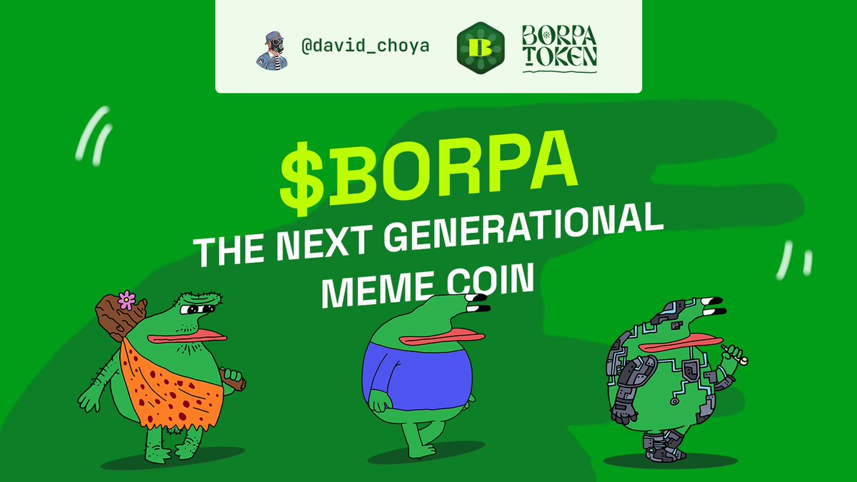 Thread By @david_choya - This thread explains why $BORPA is...