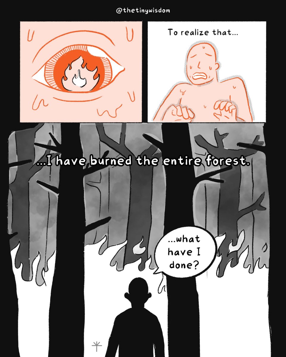 「In life, we are often faced with options Part 2/4 」The Tiny Wisdomの漫画