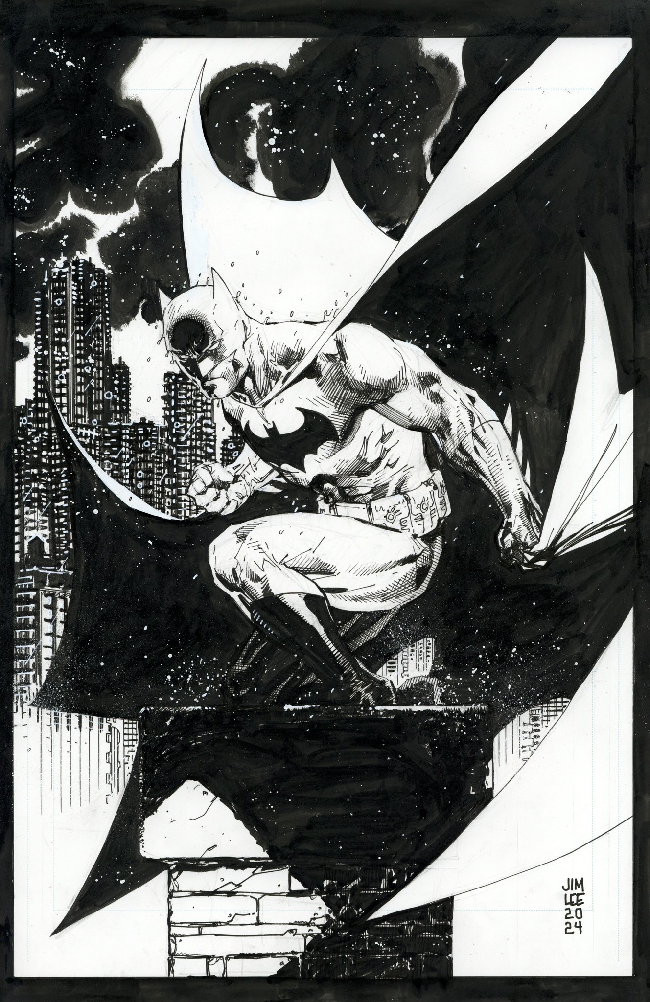 Batman Sketches Jim Lee