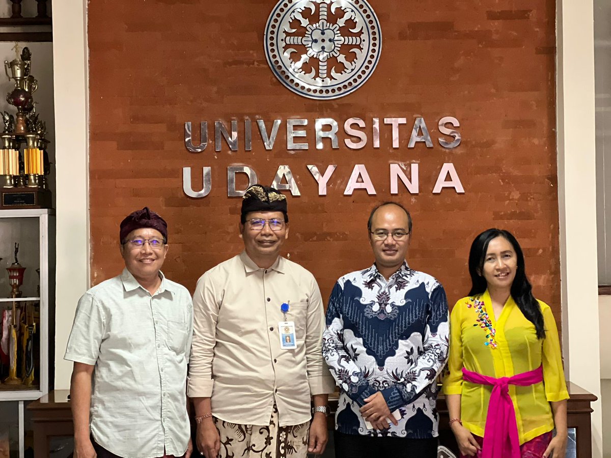 Udayana Logo Tourism Research Consortium, Udayana University, Bali,