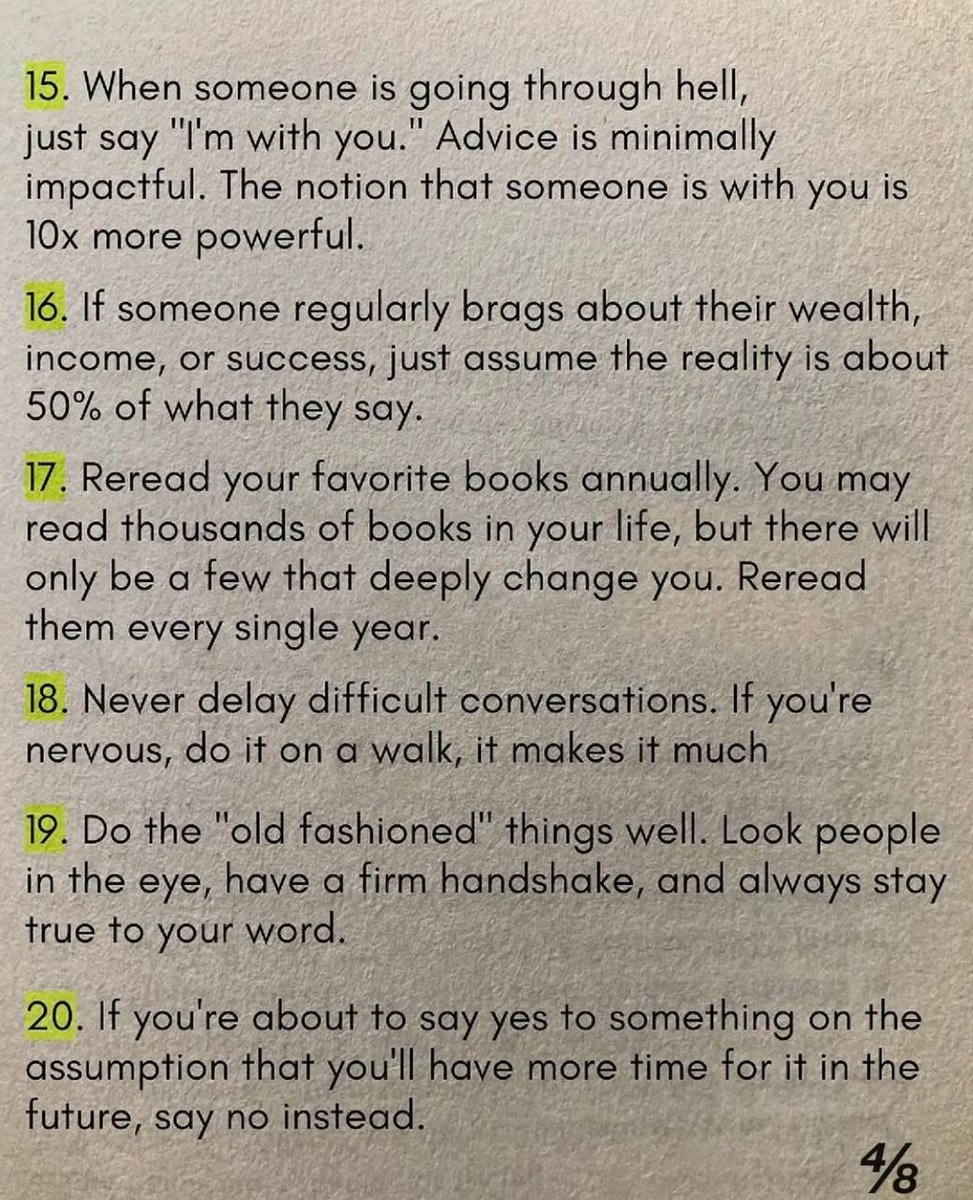 40 Cheat Codes I Wish I Knew at 20: - Thread from Businessaholic ...