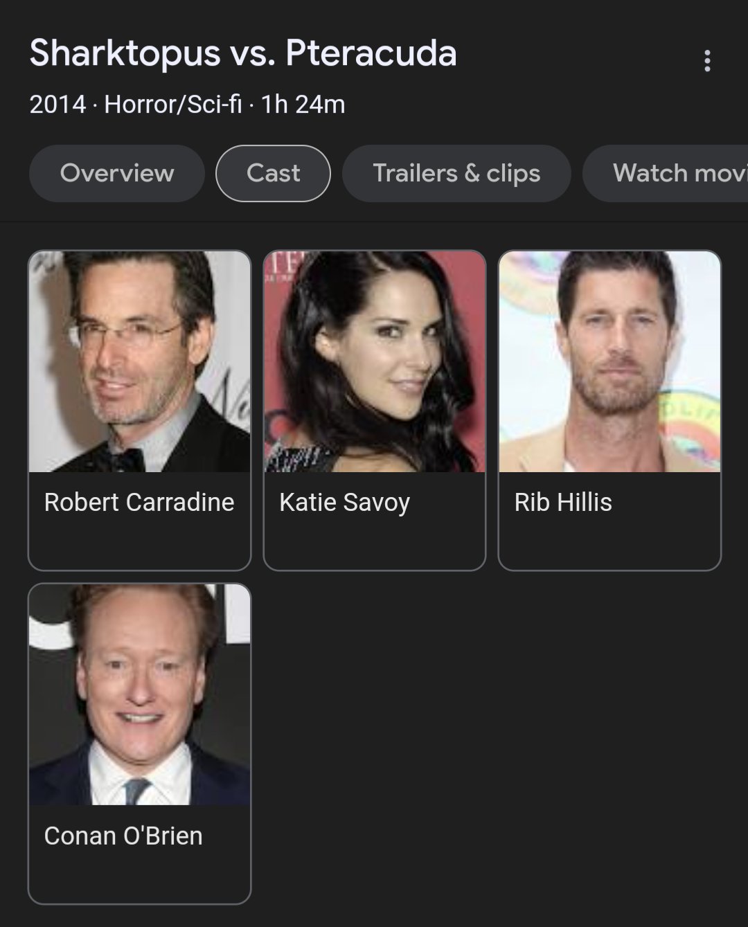 Sharktopus Versus Pteracuda Conan