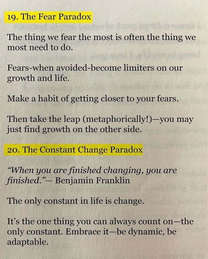The 20 Most Powerful Paradoxes of Life By @SahilBloom 1-2 - Thread from ...