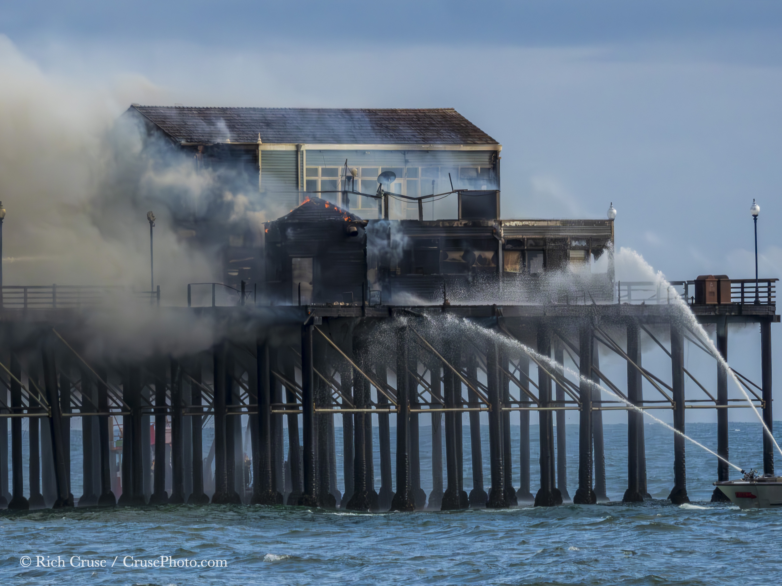 San Diego's Oceanside Pier is on fire (live) - Page 3 - AR15.COM
