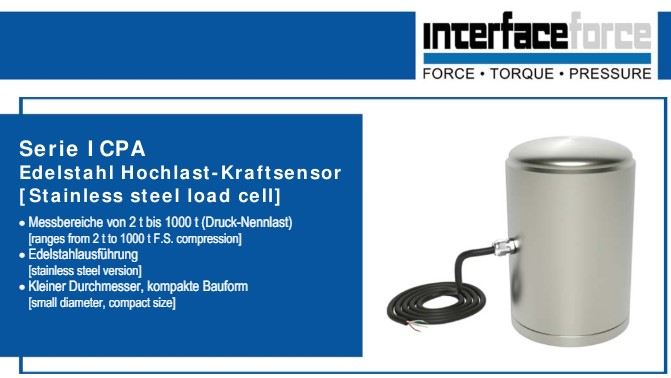 Kraftmesstechnik und Drehmomentemesstechnik | interfaceforce