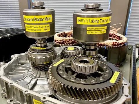 قير السيڤيتي اللي يجي في اغلب سيارات الهايبرد ويطلق عليه "ECVT" وهو مختلف عن السيڤيتي CVT اختلاف ...