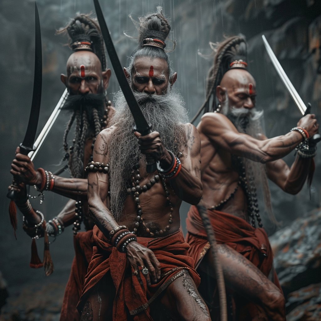 1/6 Dive into the forgotten saga of Sadhu bravery! In the vibrant ...