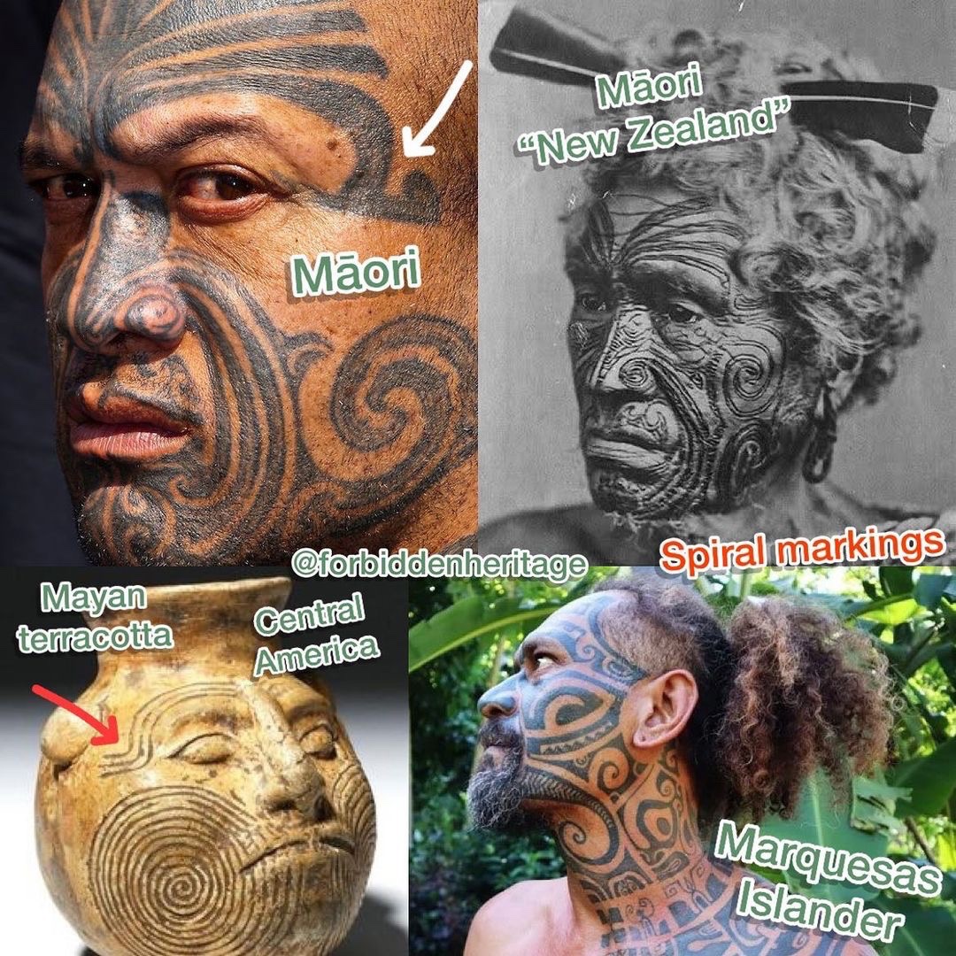 Mayan Face Tattoos Vector Illustration Aztec Mayan Tattoo With Indian