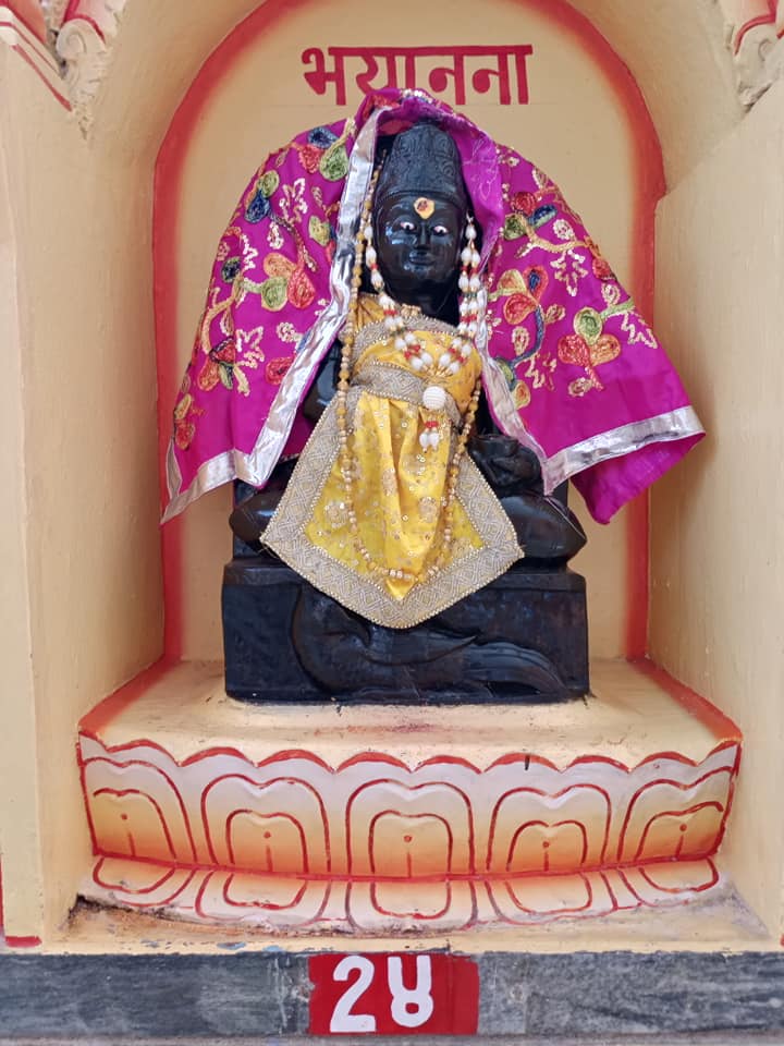 These idols of sixty-four Yoginis are present at Paramahansi Ganga ...