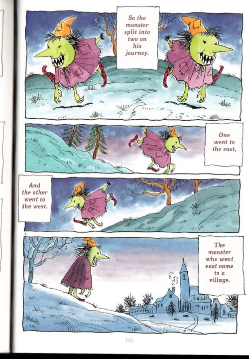 Once upon a time, in a land far away, there lived a nameless monster ...