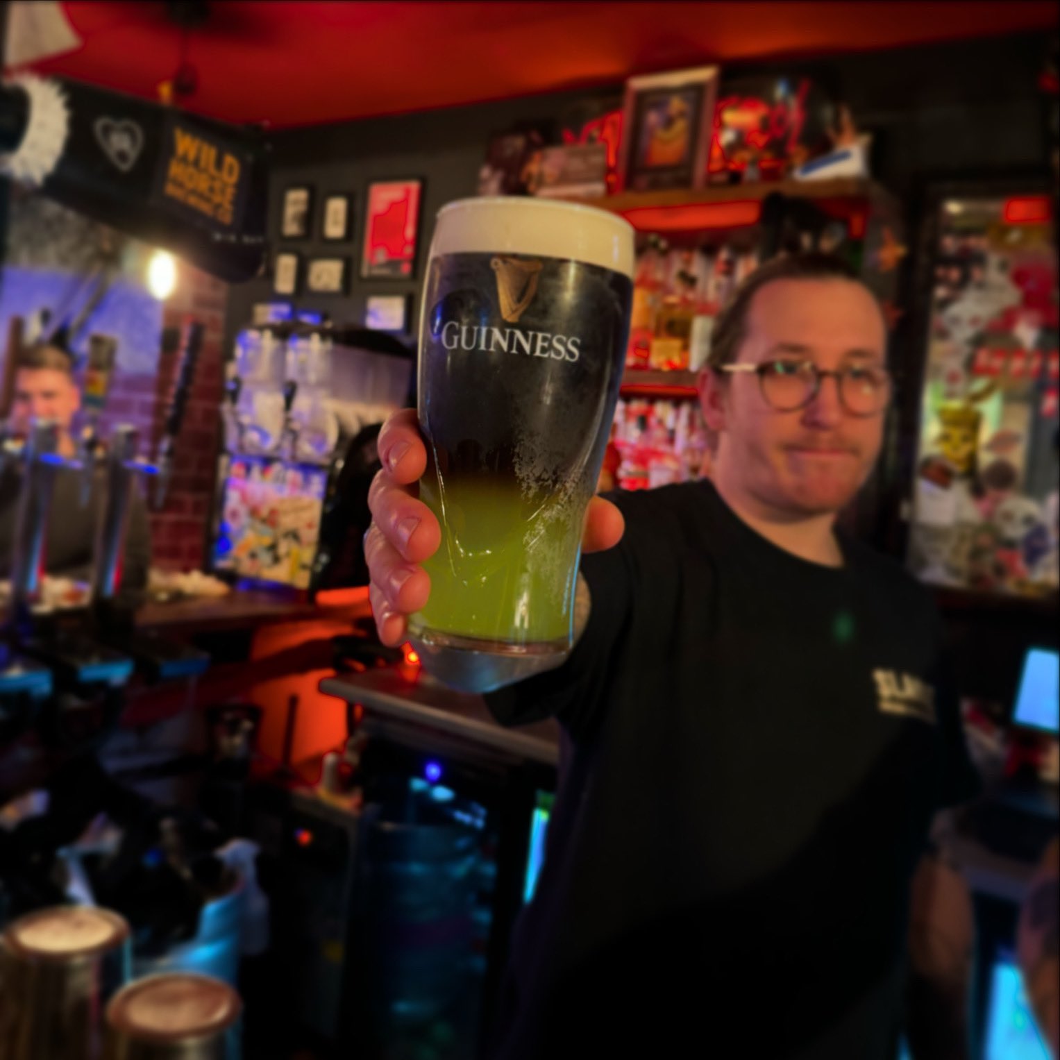 Guy Drinking Guinness Memes Experiencing My First Guinness Pint