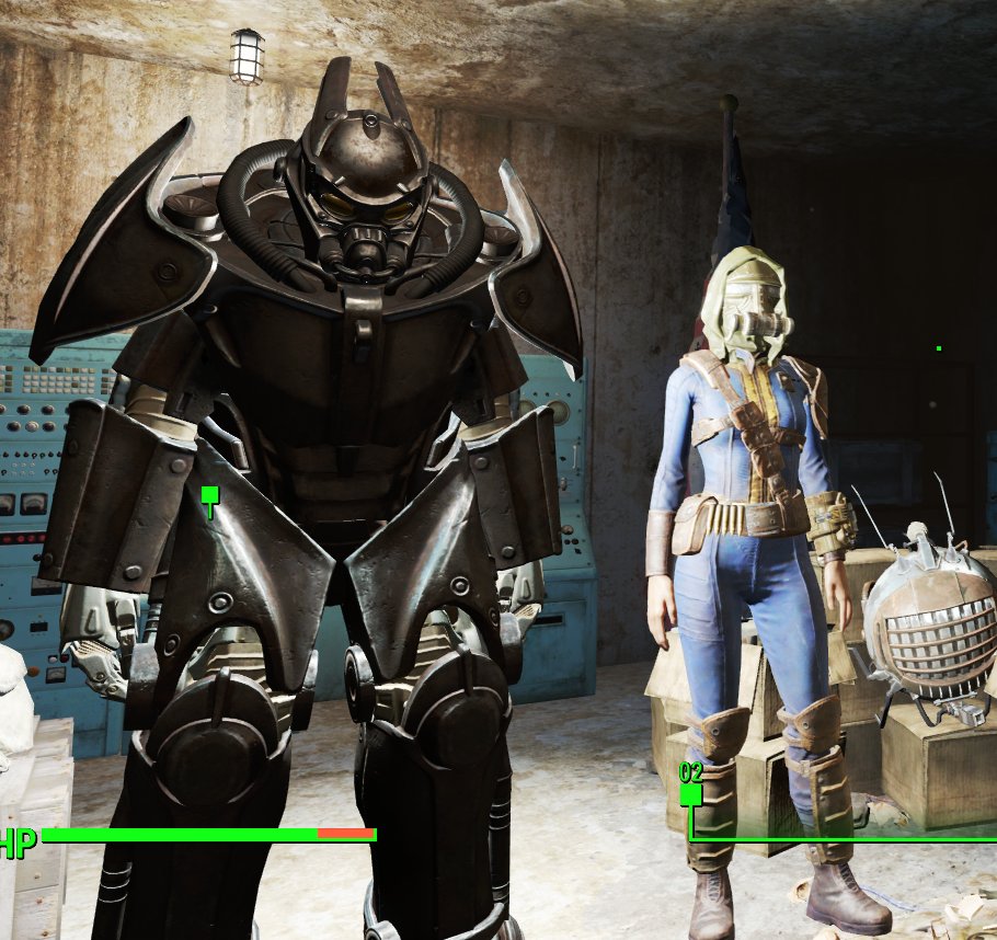 X 02 Power Armor Black Devil The Fallout Wiki
