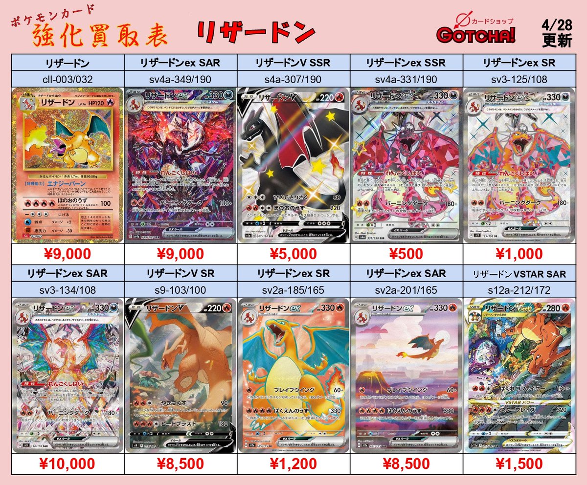 カードショップ GOTCHA! على X: カードショップ GOTCHA! على X:
