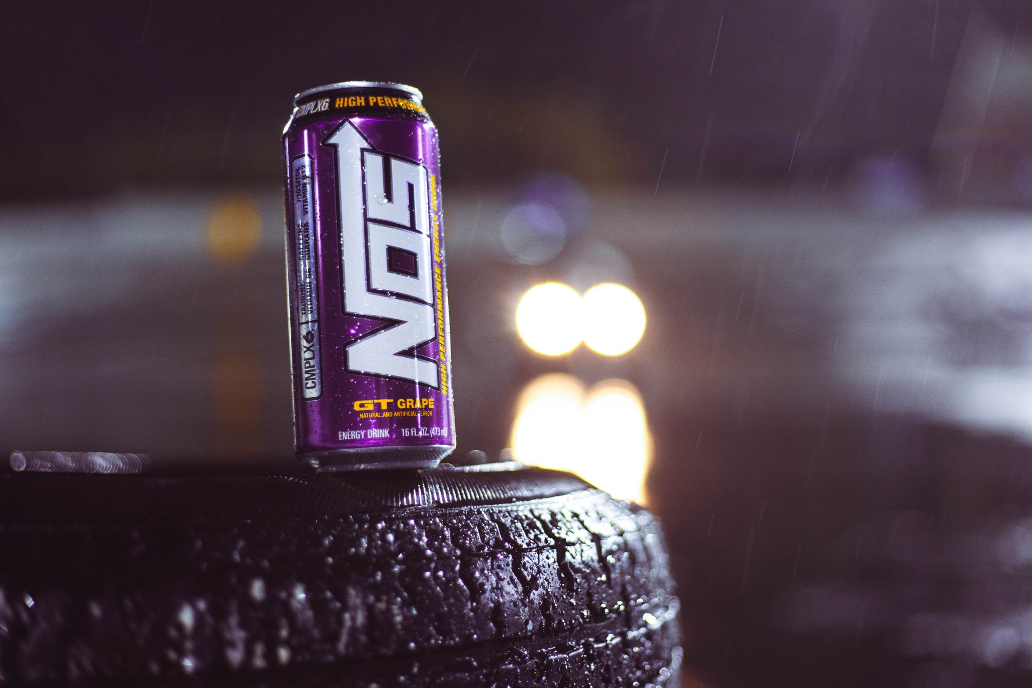 Nos Energy Drink Grape
