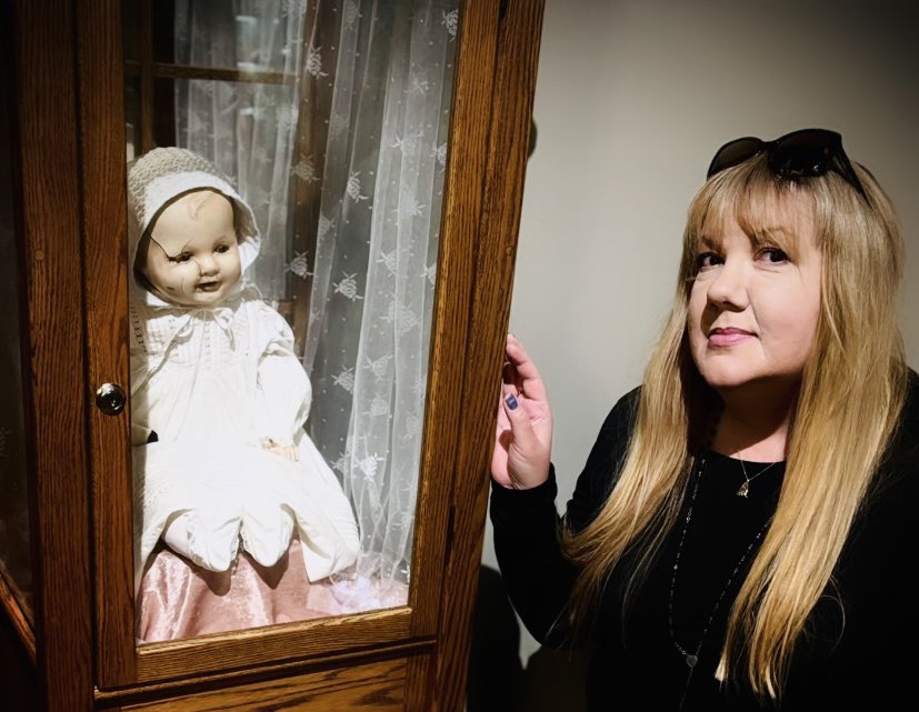 Mandy Haunted Doll Mandy By Donna RuBert, Young Child To Teen Series,