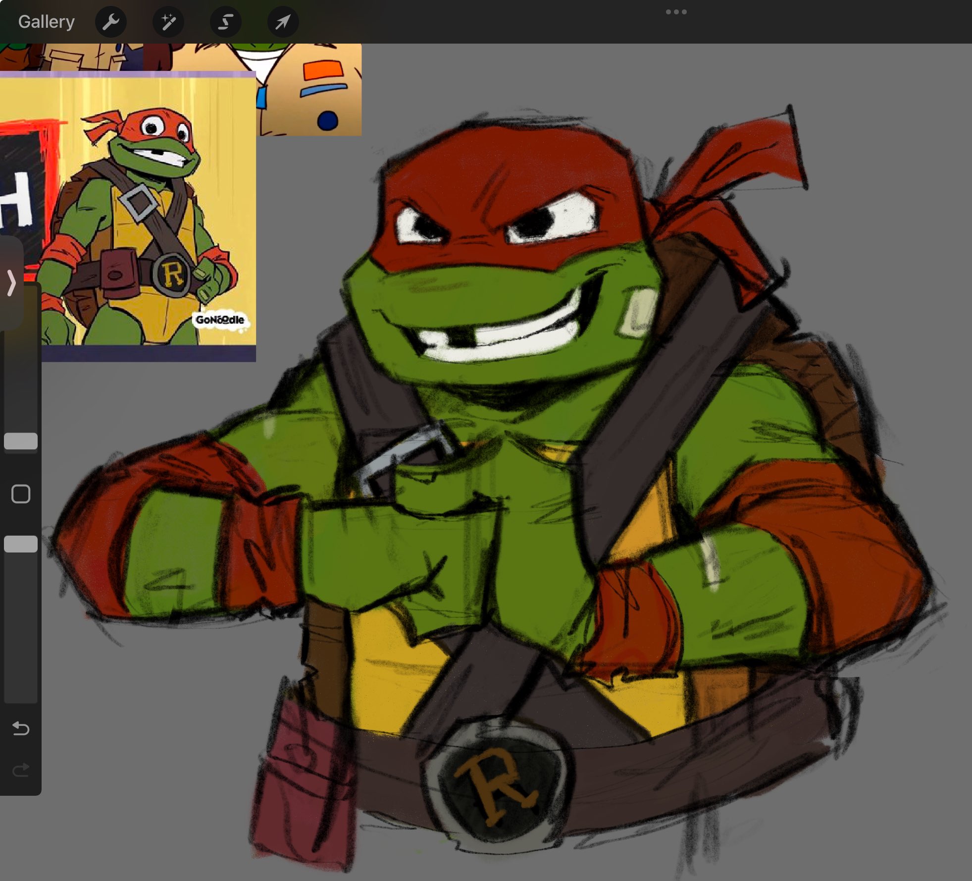 Tmnt Raphael 2024 Drawing