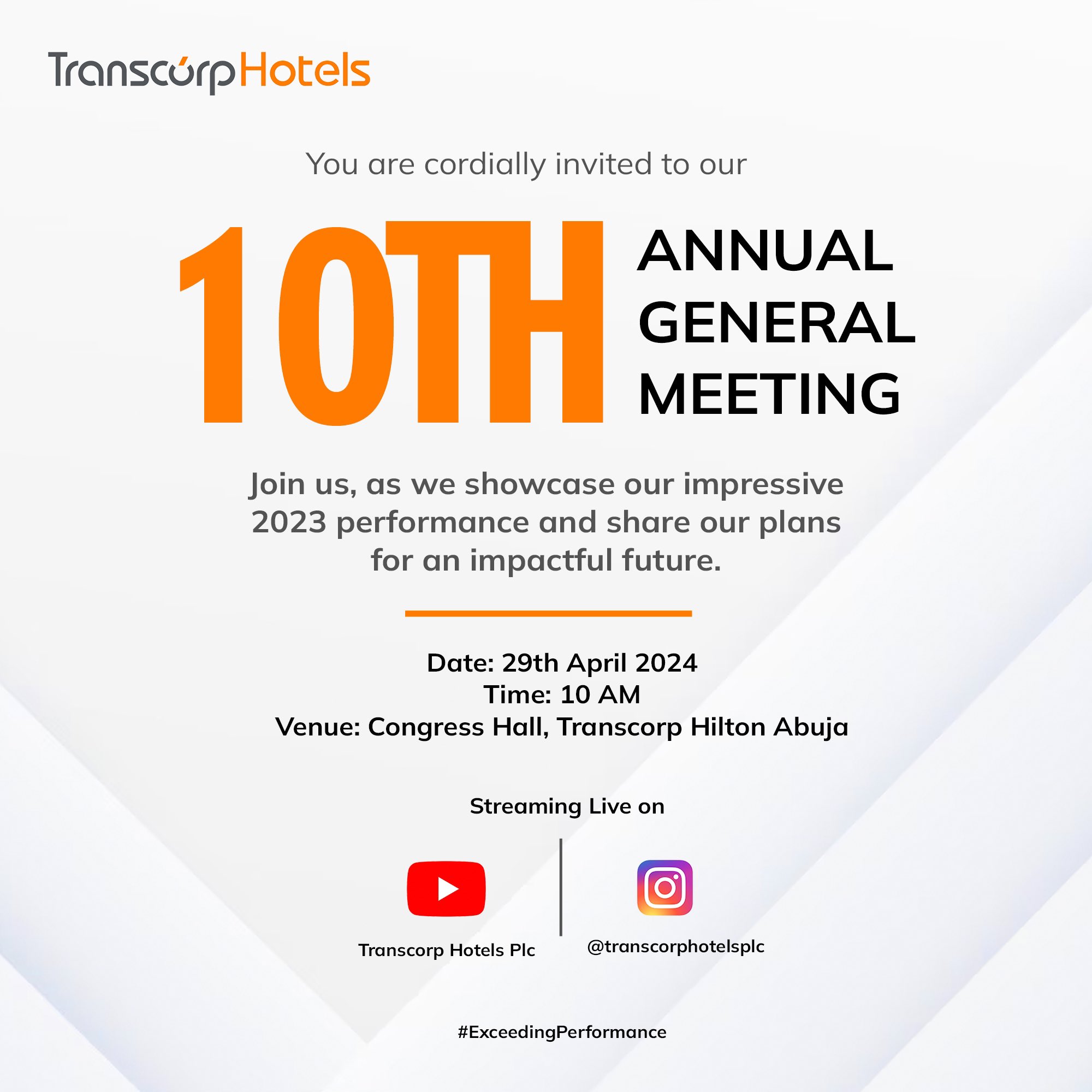 Transcorp Hotel Logo Hotel Transcorp Hilton Abuja, Abuja Reserving