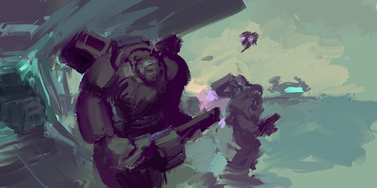 「2020 when I was at peak painterly. Just 」|Mike Doscherのイラスト