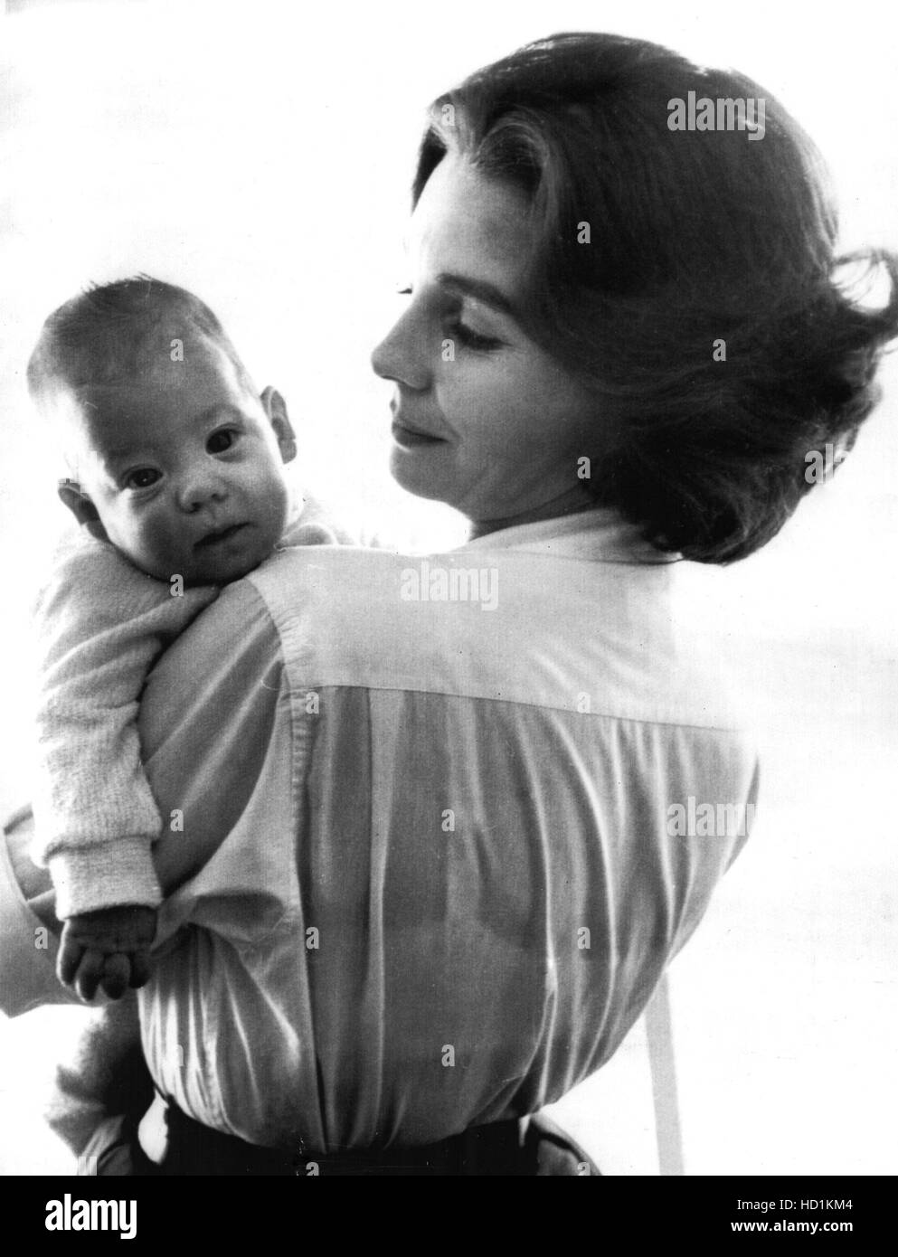 Jean Simmons Daughter Aida Foster Actress Jean Simmons Pictured