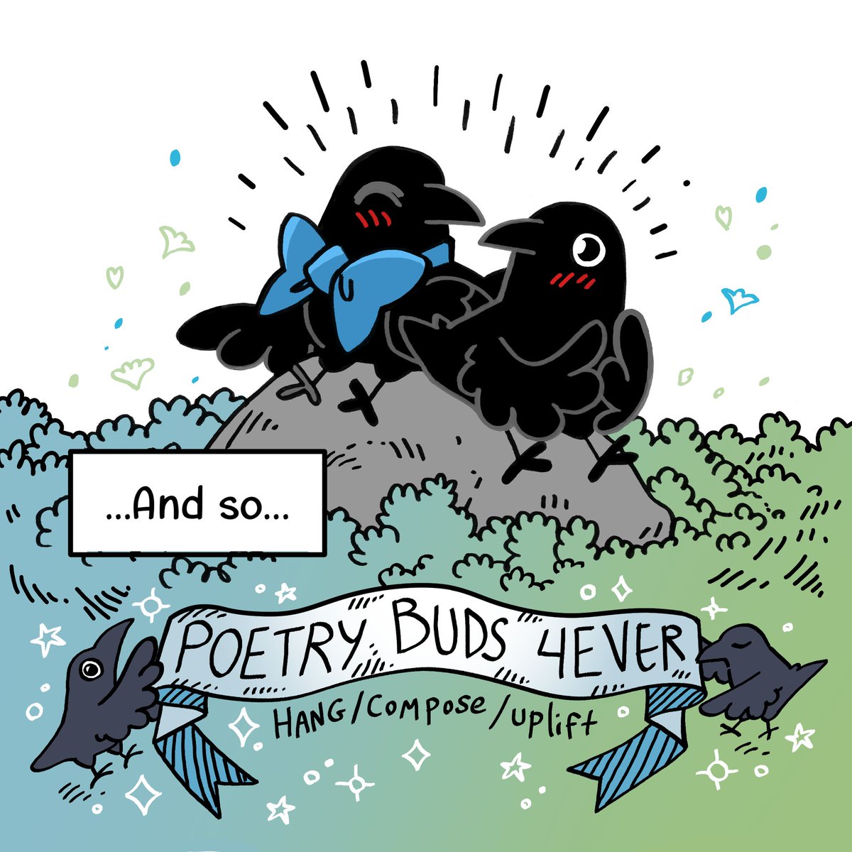 「New Crow Time > POETRY [4/4] 🎀 」Isa // Lord of Crowsの漫画