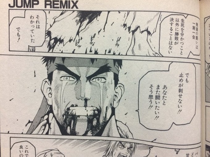 ちょうどRYU FINALの話をしていたのでこのシーン リュウが拳で.. | ぬかてぃ、 さんのマンガ | ツイコミ(仮)