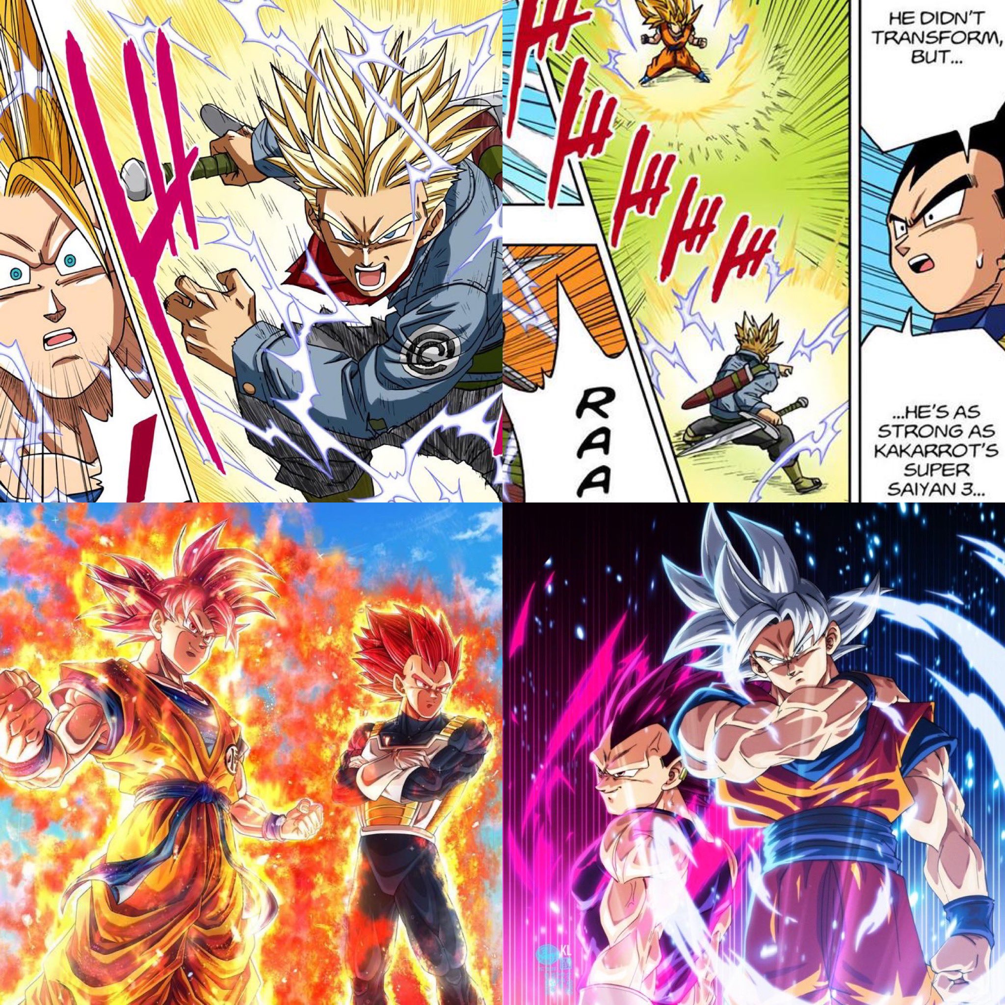 Super Saiyan 3 Future Trunks Super Saiyan 3 Future Gohan By Moxie2D On