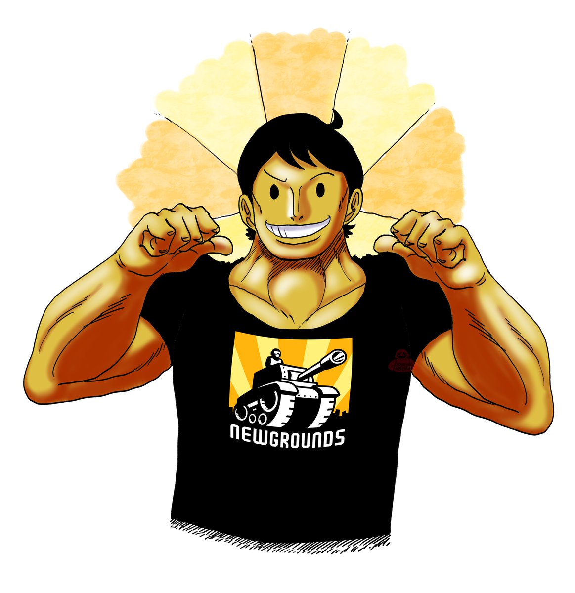 「Happy Birthday, . Hyped for Pico Day th」|Kevin🆖のイラスト