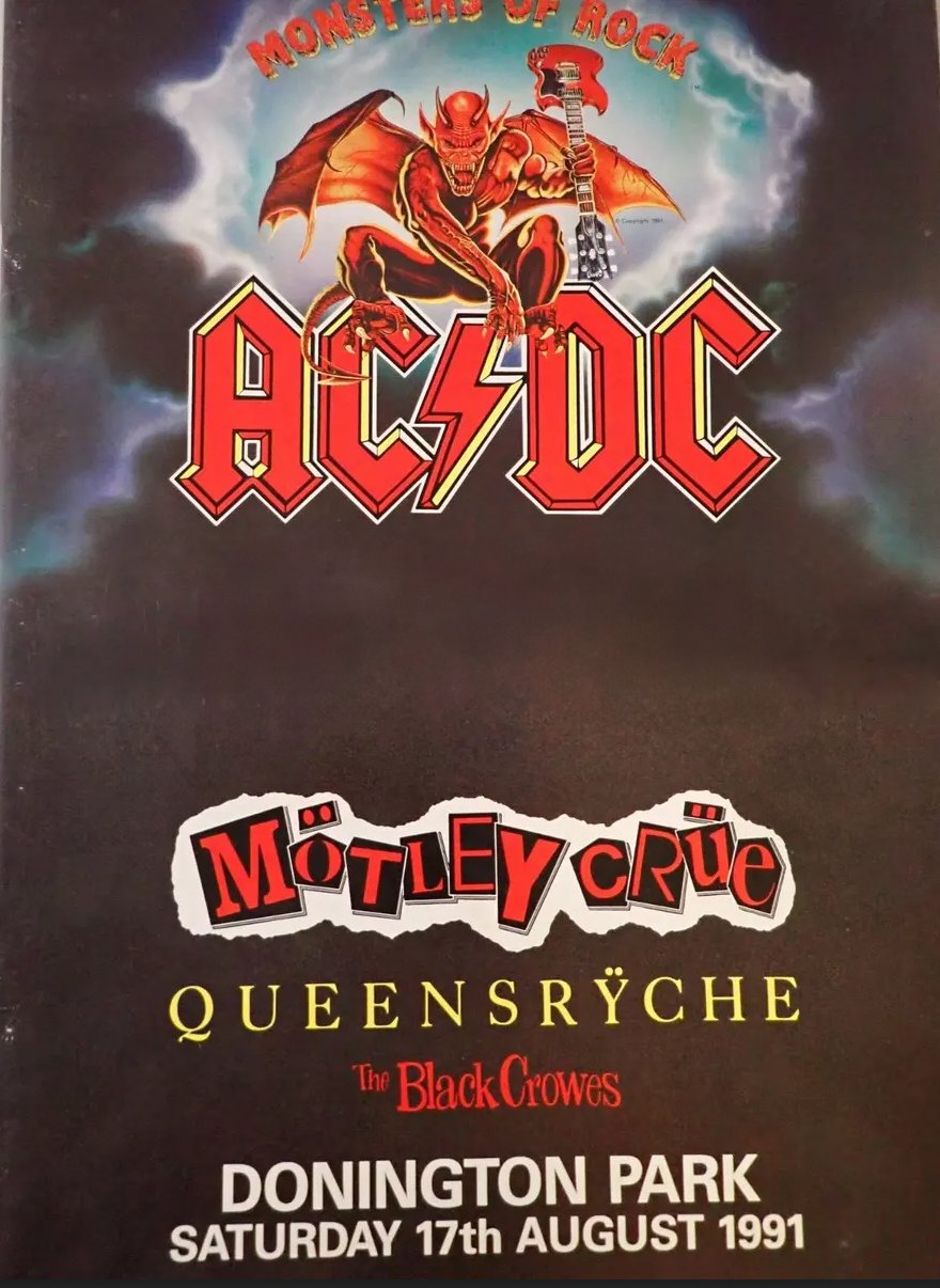Monsters of rock 1991 store