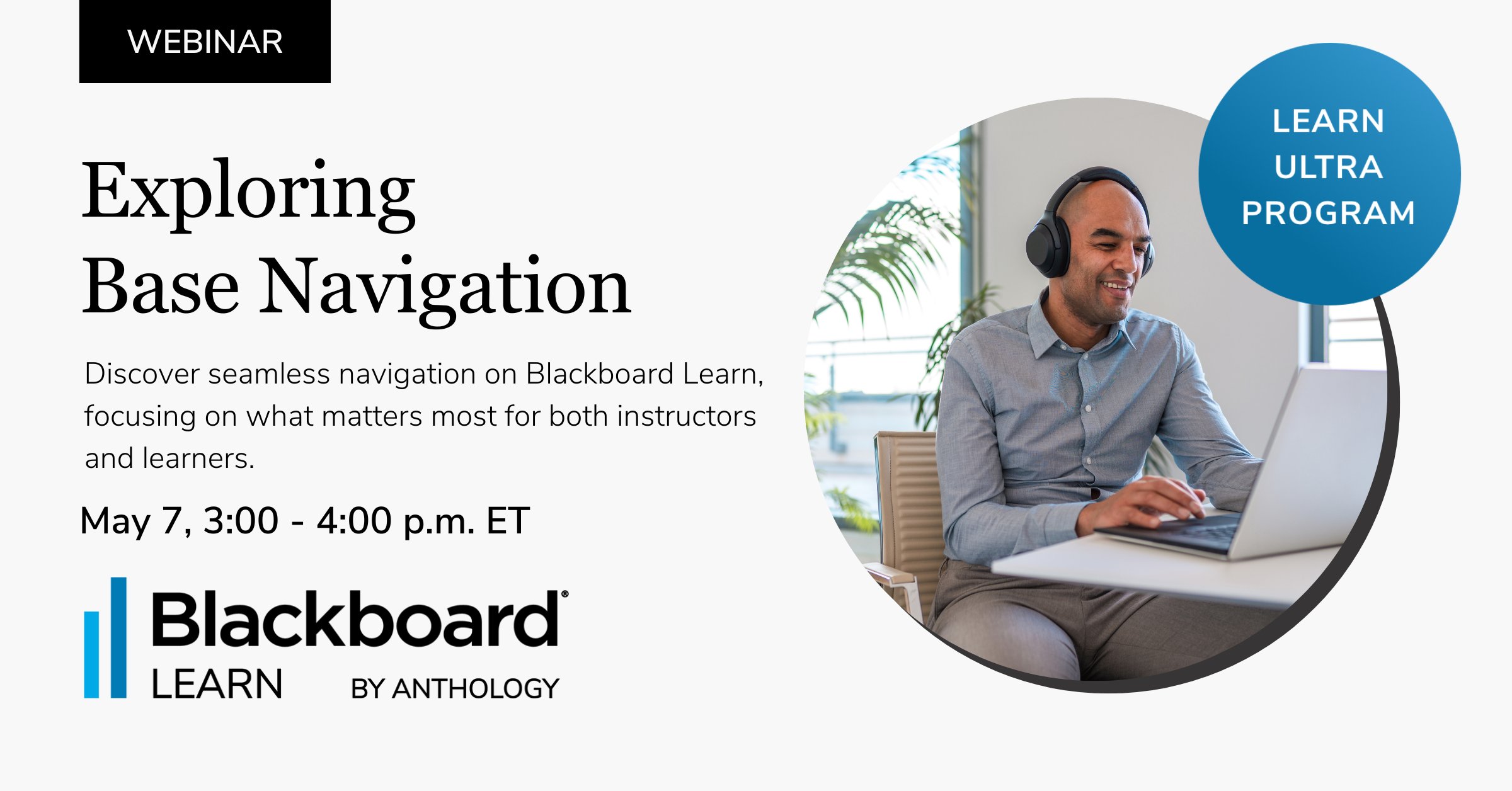 Blackboard on X Unlock the potential of Base Navigation for Blackboard Learn with our exclusive webinar tailored for IT professionals system administrators and instructional technologists planning to ...