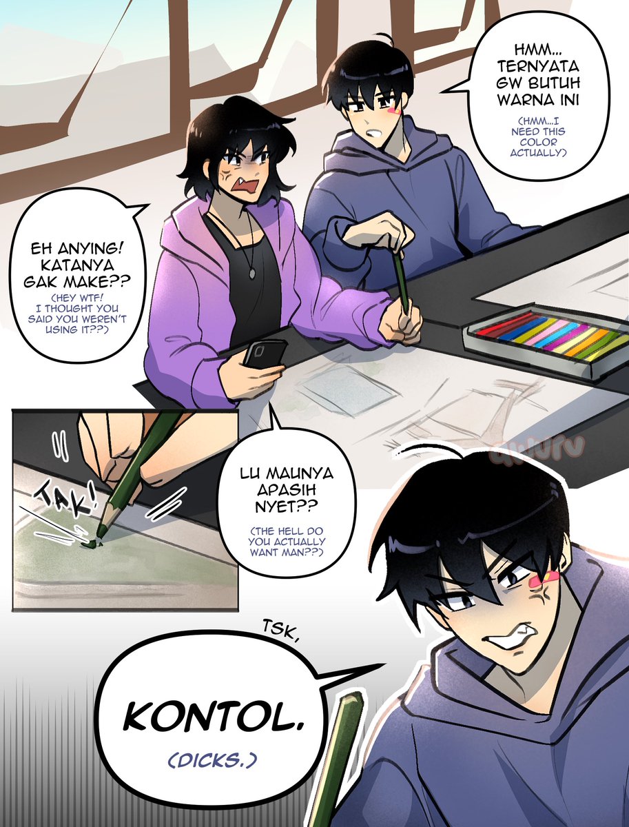 「Joongdok Local College AU pt 4 //Very harsh indonesian words」awuru ...