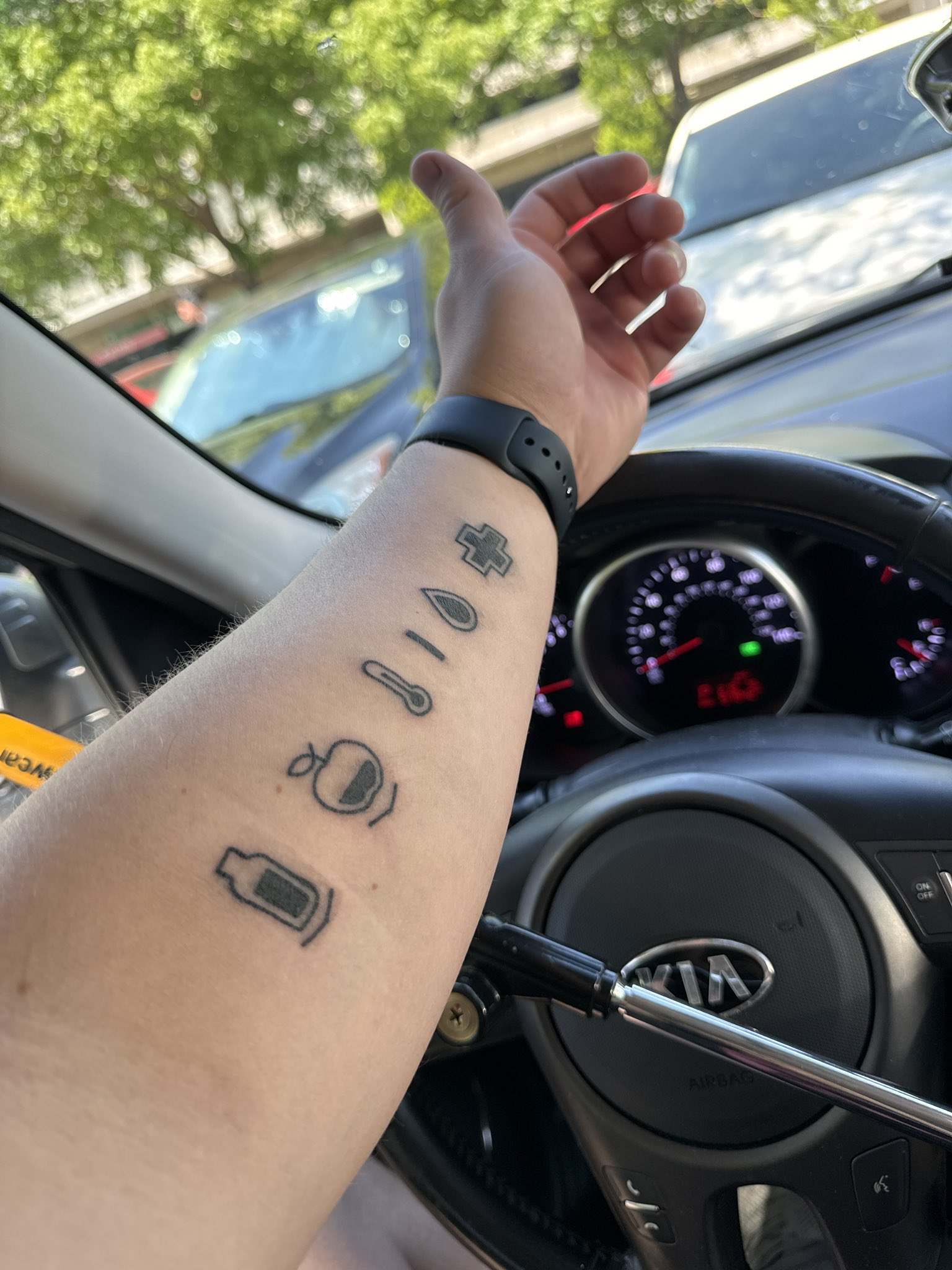 Car speedometer tattoo - Bronctattooaus.com