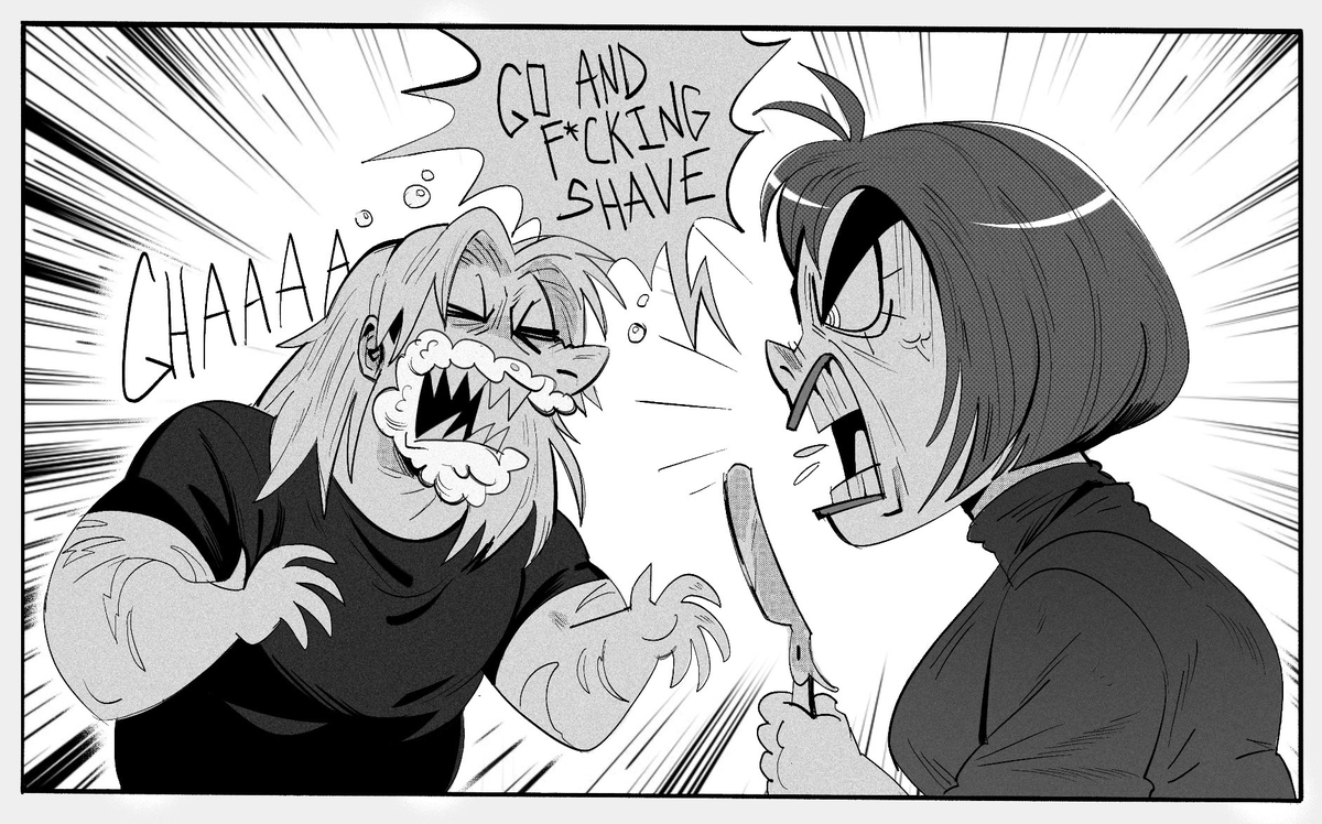 「She can (not) fix him #oc #originalcharacter 」CARNIVILL 🥩の漫画