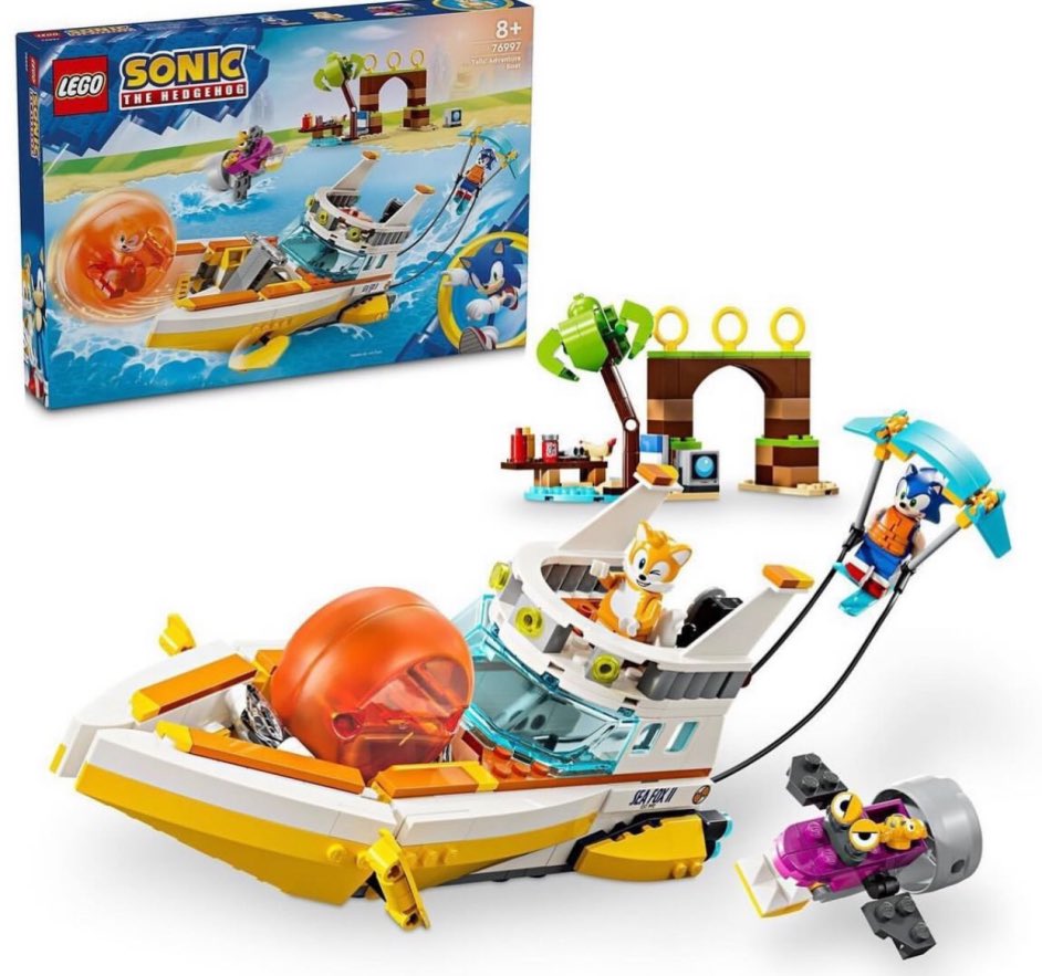 Três novos sets de LEGO de Sonic chegam em breve; detalhes - PSX Brasil