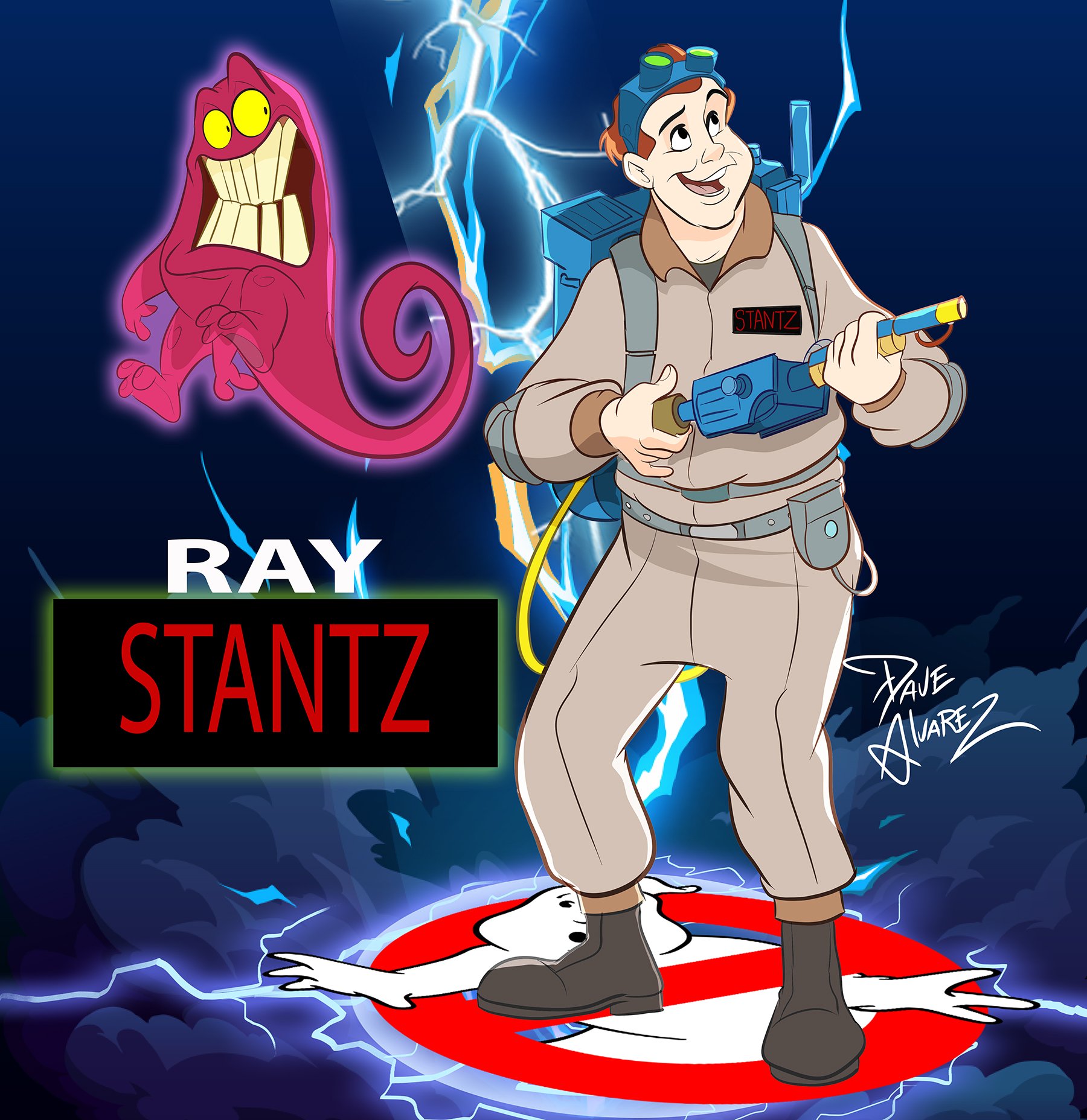Ghostbusters Art Ray