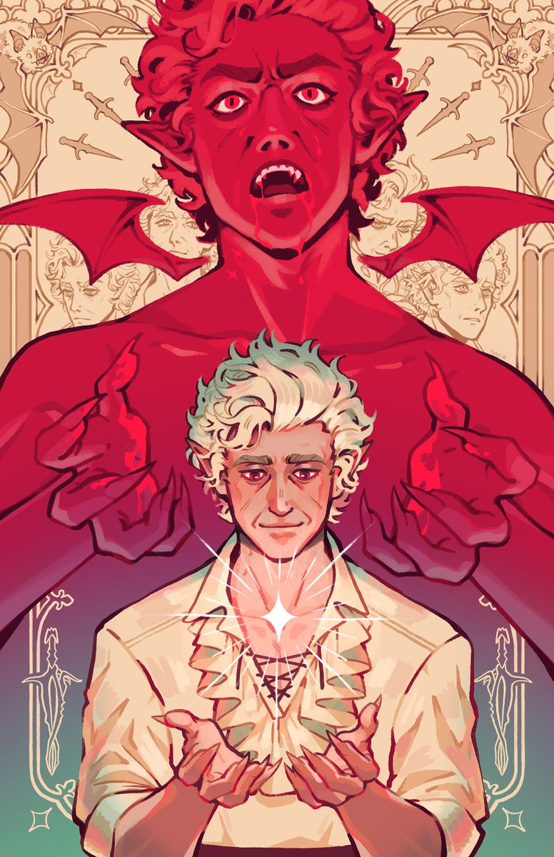 「Astarion Radiant Hopeful」|🦇 Tiny Tone 🔜 Megacon A489 🦇のイラスト