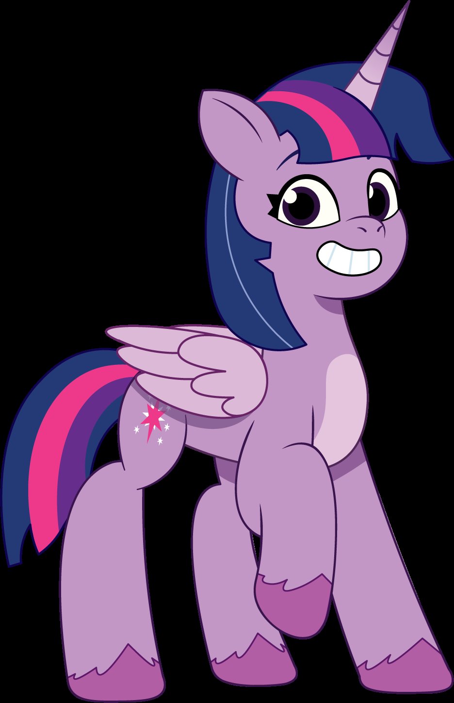 Twilight Sparkle Shocked Alicorn