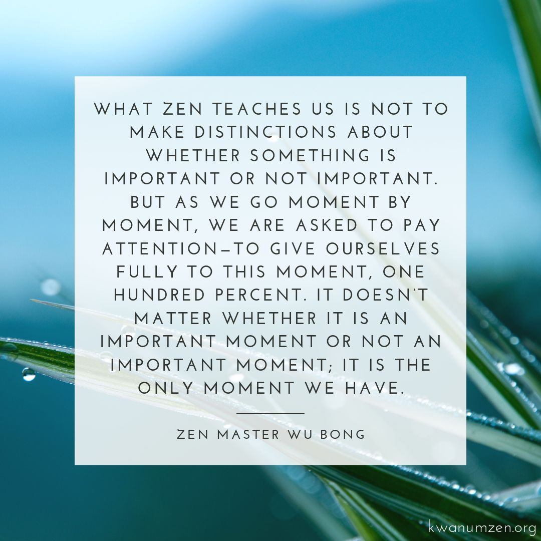 Zen Moment Quotes The Kwan Um School Of Zen "Originally, Nothing.