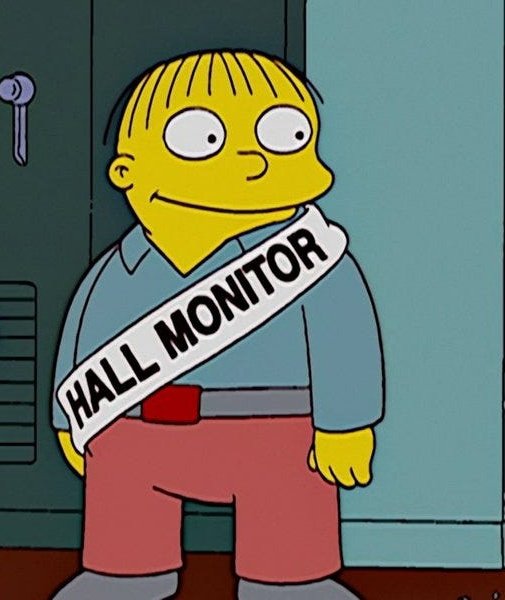 Hall Monitor Quotes