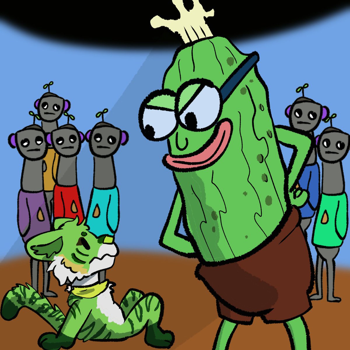 Kevin Cucumber Spongebob