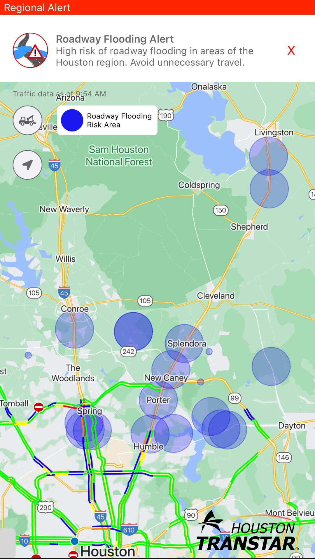 Map Of Flooded Areas In Houston Today 2017 Flood USA 4510