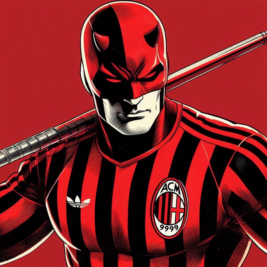 Wallpaper Cartoon Ac Milan Ac Milan" Photographic Print For Sale By
