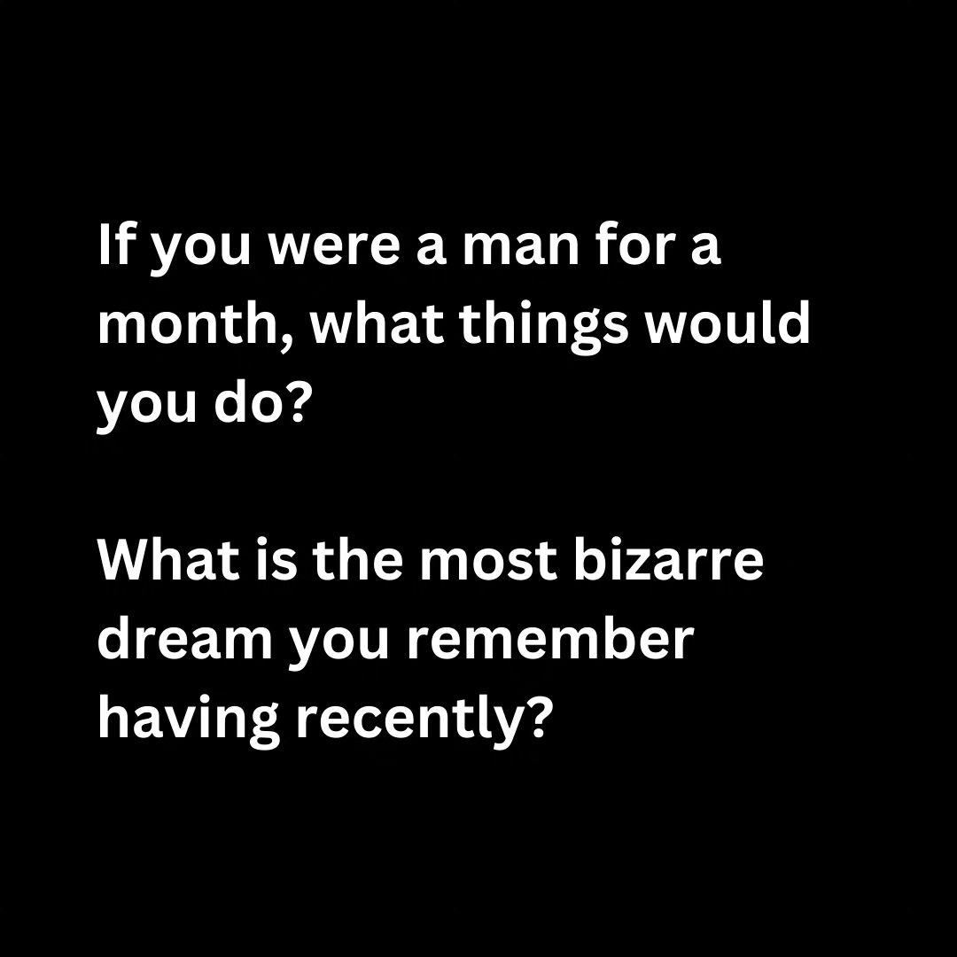 Don't ask her boring questions it will turn her off. Here are 16 DEEP ...