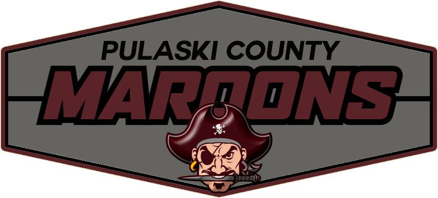 Pulaski County Maroons Logo