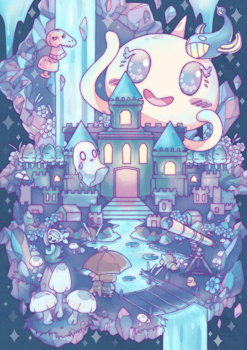 「Undertale (2016) 」|XELA 🦋 Moth-Fairy VArtist @ Stickercon MNLのイラスト