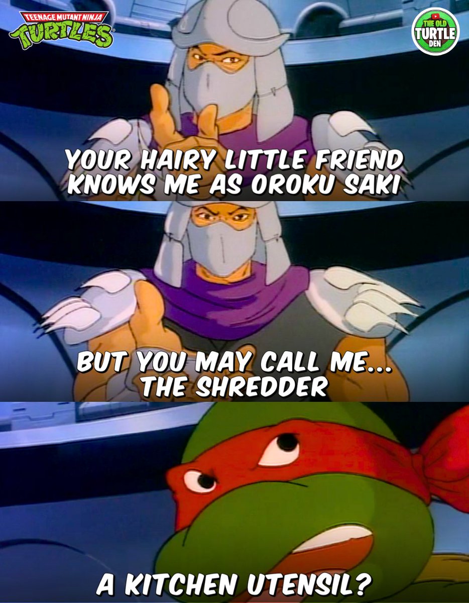 Shredder Tmnt Quotes Shredder Vs Raphael, Mirage #1