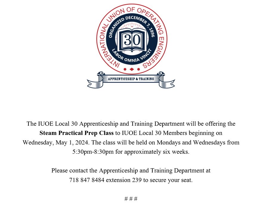 Local 30 | Operating Engineers Local 30