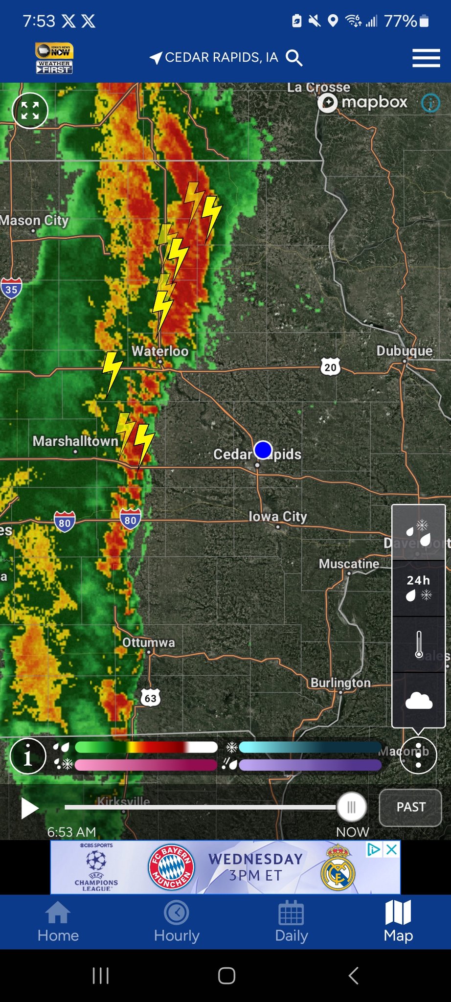 Weather Cedar Rapids Ia More Severe Weather Moves Through Midwest As