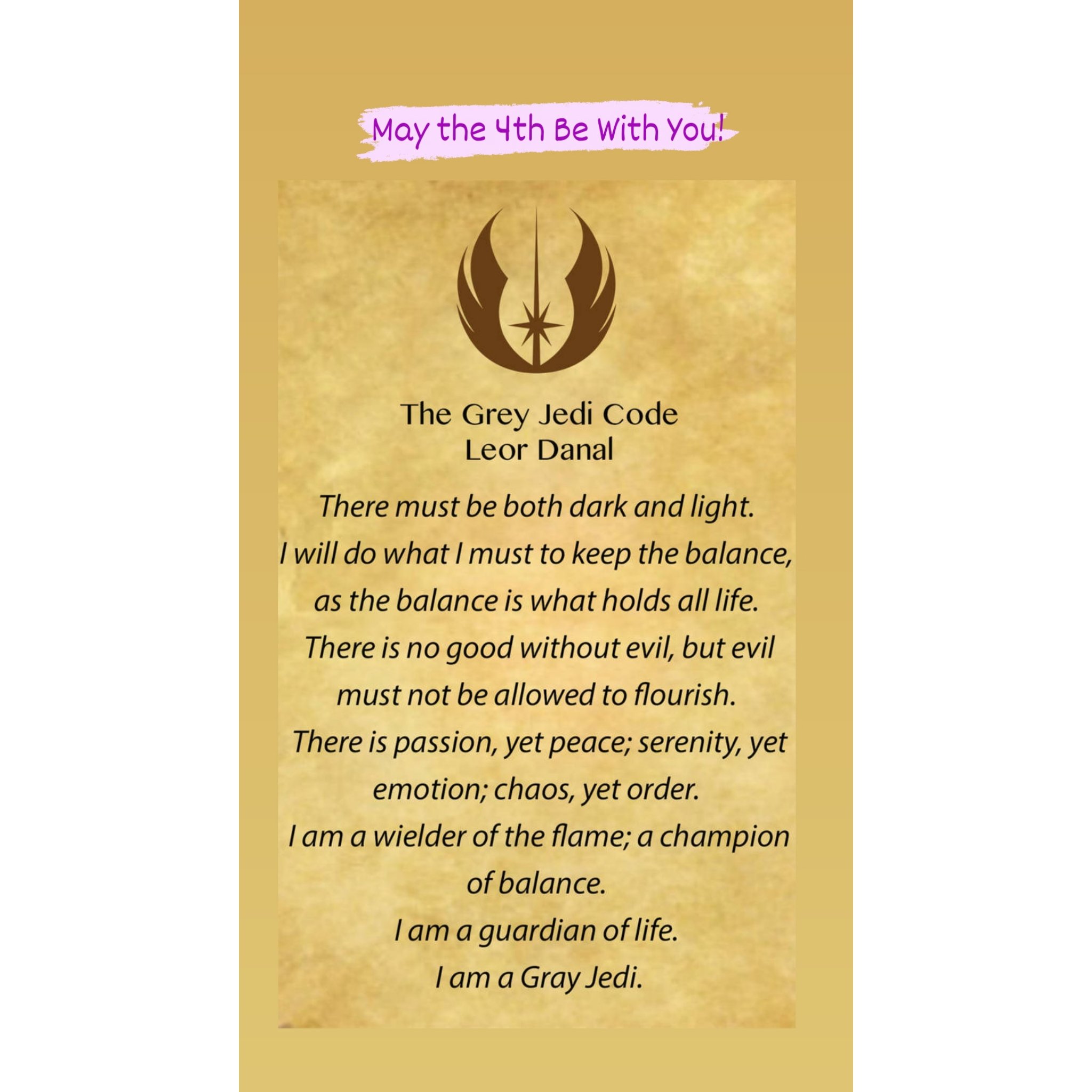 Gray Jedi Tattoos 🔥 [50+] Grey Jedi Code Wallpapers