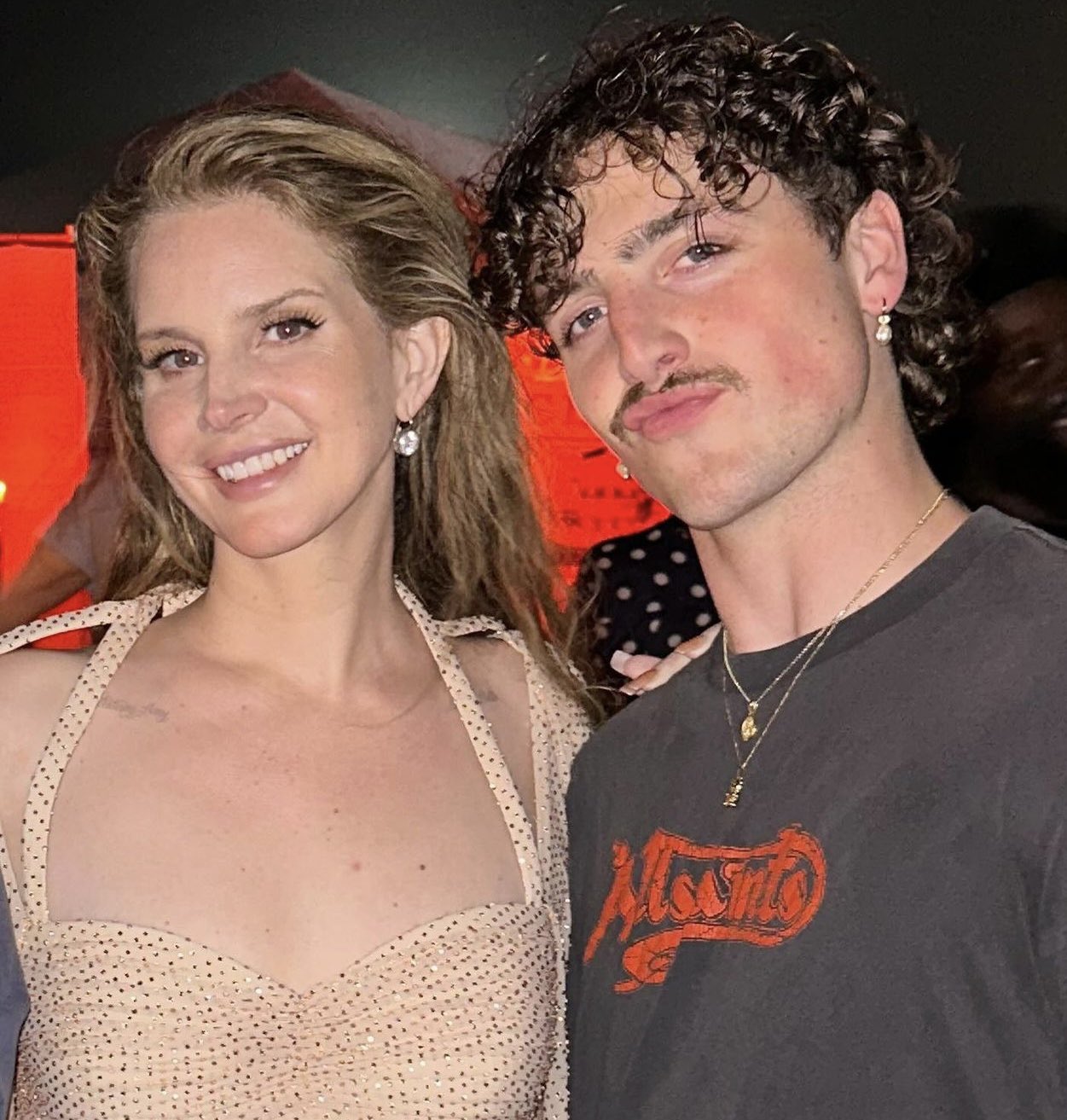 Benson Boone’s hands trembled as he stood next to Lana Del Rey. But ...