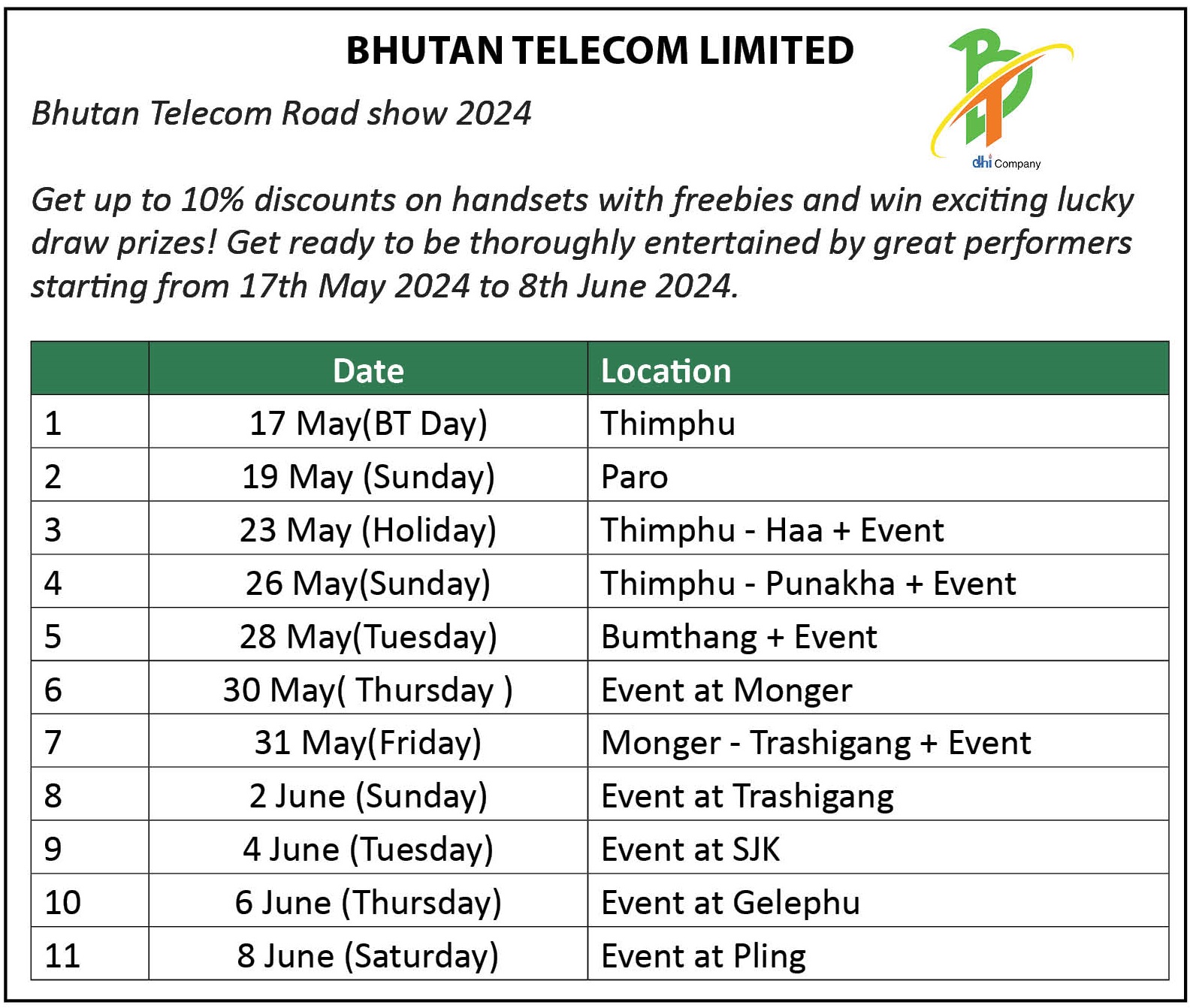 Bhutan Telecom Logo Bhutan Telecom Ltd. Added A New Photo. Bhutan